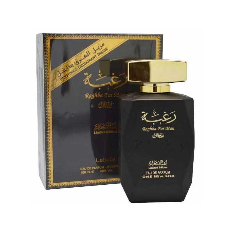 Lattafa raghba eau de parfum for men 100ml